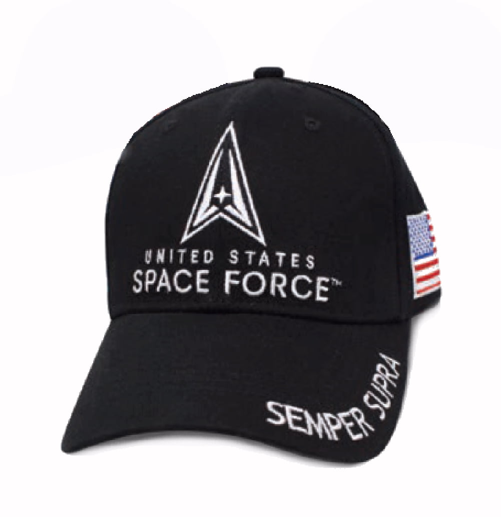 U.S. Space Force Black Official Licensed Cap Hat - Walmart.com