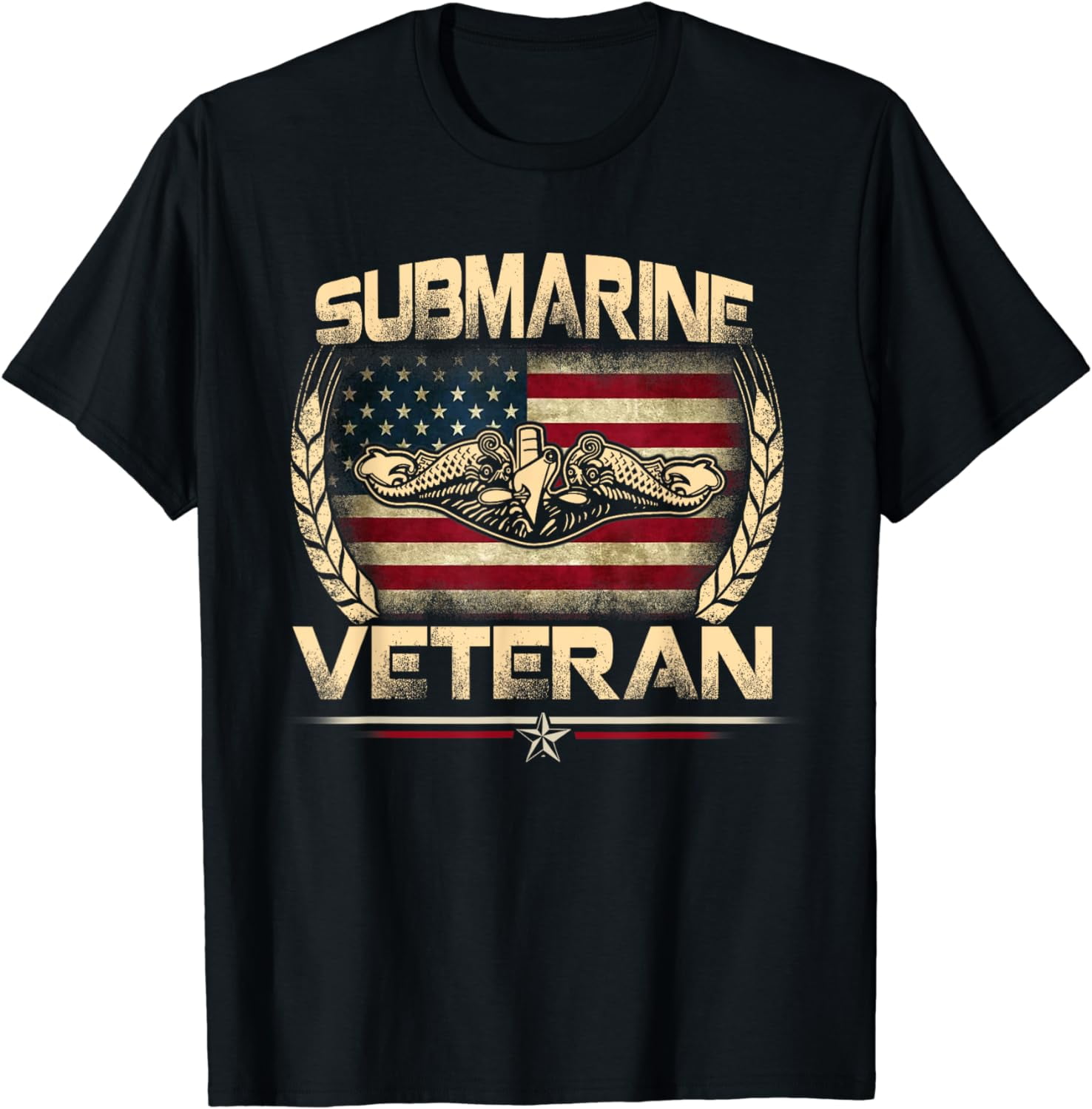 U.S Submarines Veteran Service T-Shirt Military Patriotic T-Shirt ...