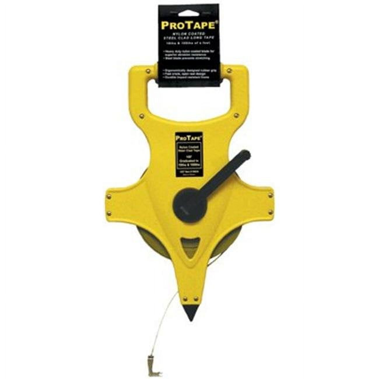 U.S. Tape 300Ft-90M Nylon Clad Steel Open Reel Tape Measure - Walmart.com