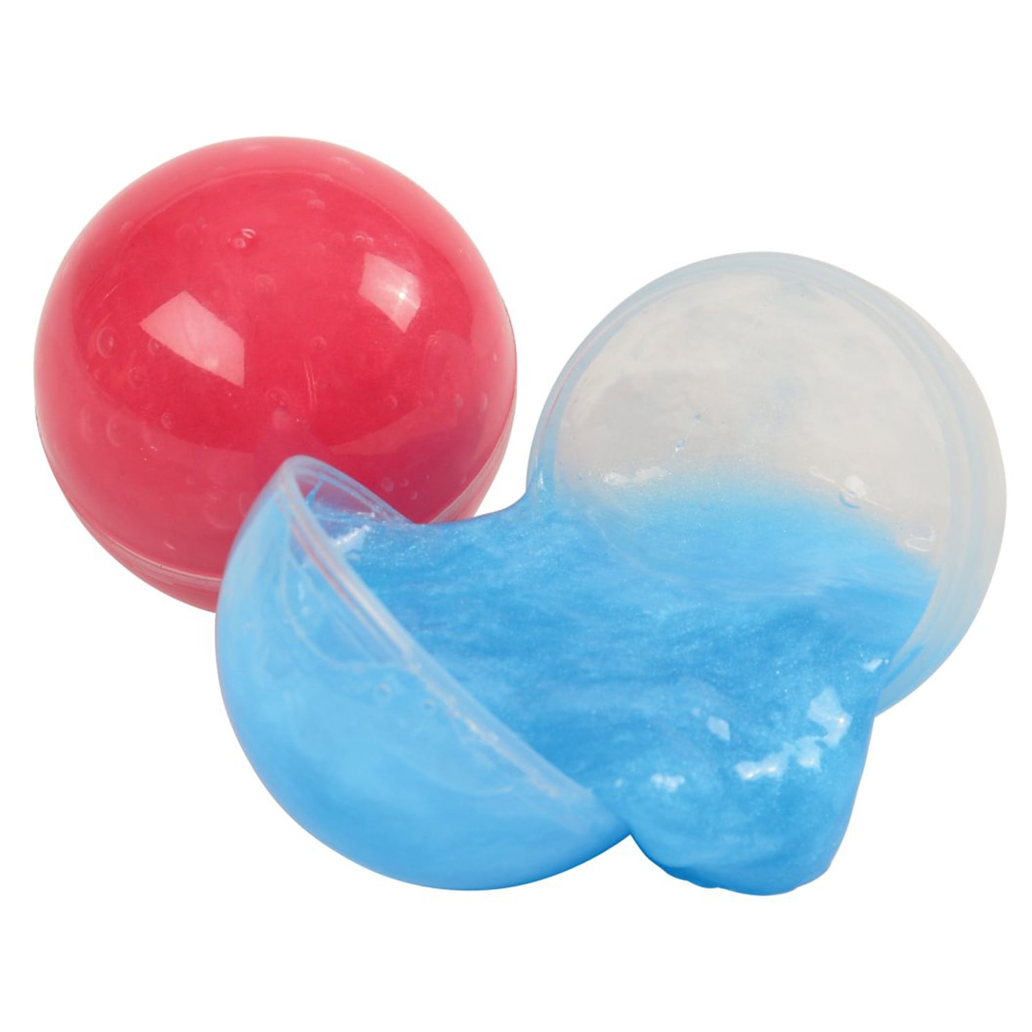 U. S. Toy 12 Pack Pearly Slime Balls 1.75" Plastic Party Favor ...