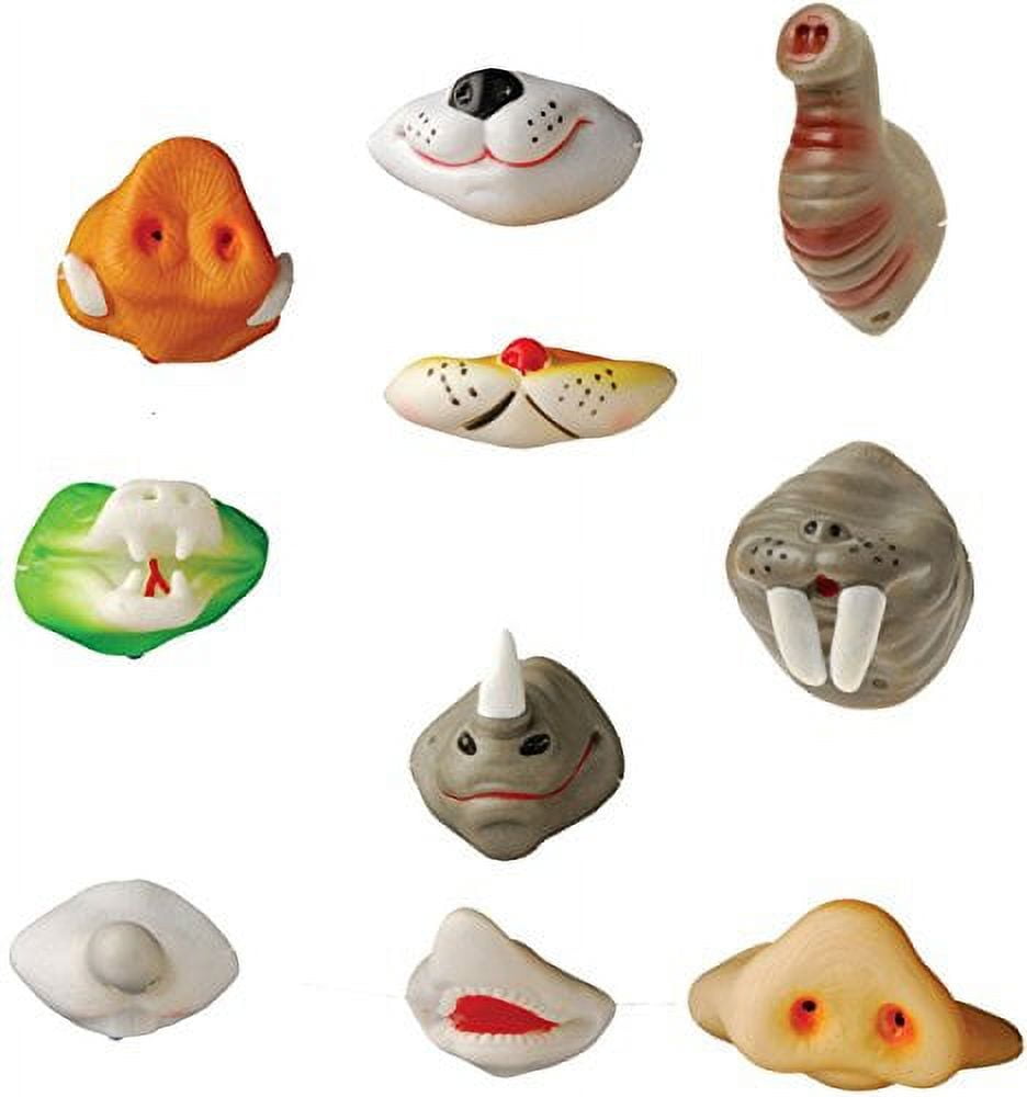 U.S. Toy Assorted Animal Noses - 24-Pack of Animal Series Nose Masks ...
