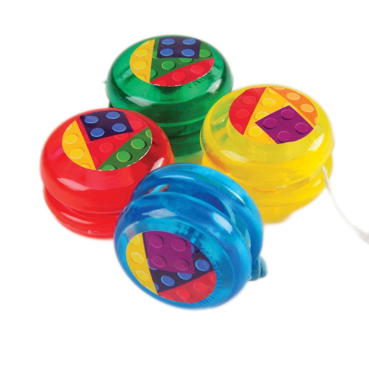 U. S. Toy Block Mania Mini Yo-Yos 1.25" Toy Fillers, Assorted, 12 CT ...
