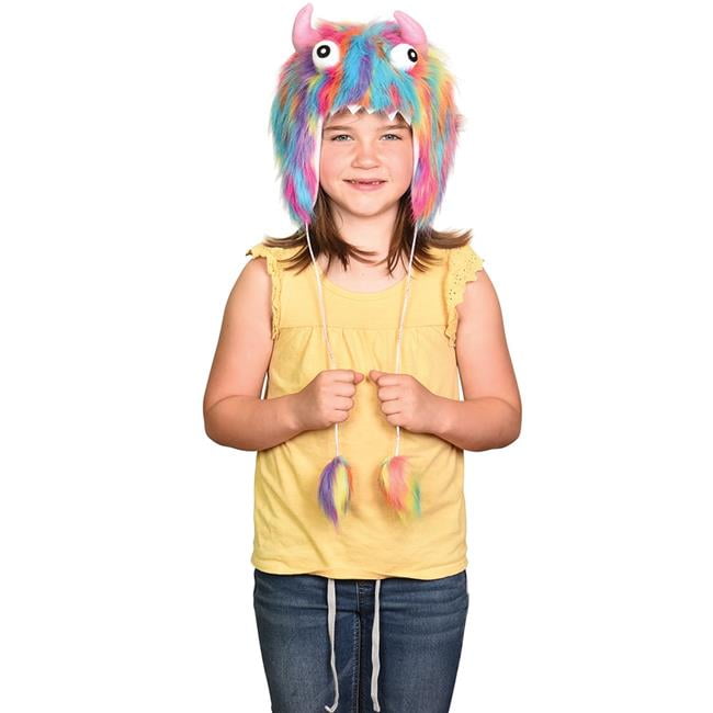 U.S.Toy H579 Furry Monster Hat - Walmart.com