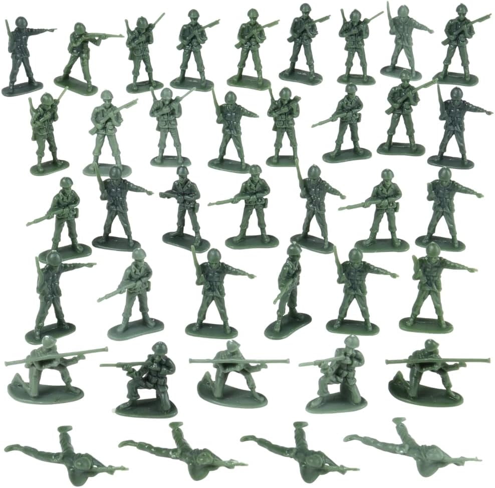 U. S. Toy Green Army Men Toy Soldiers Set, Classic Military Action ...