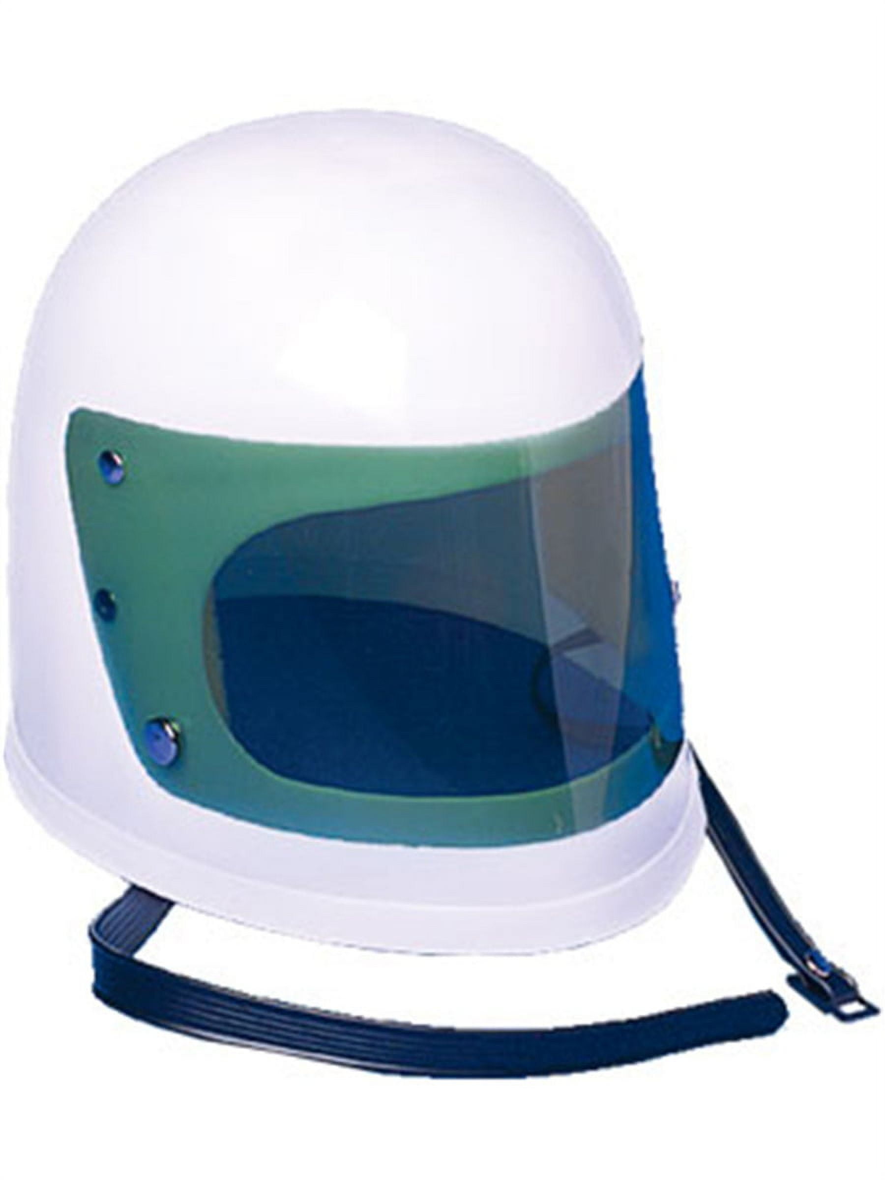 Child's White Plastic Astronaut Helmet - Space Costume Accessory for ...