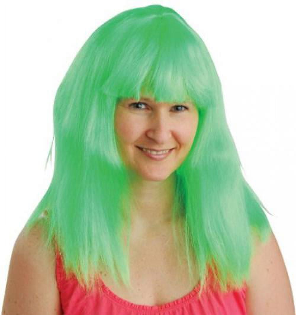 U.S. Toy Neon Wig/Green - Walmart.com
