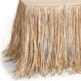U. S. Toy Tropical Luau Raffia Table Skirt 104" L x 29" T Table Skirt ...