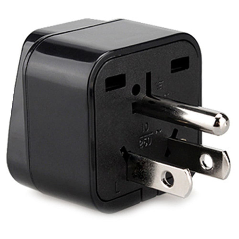U S Travel Plug Adapter Universal to America Power Converter Socket WY ...