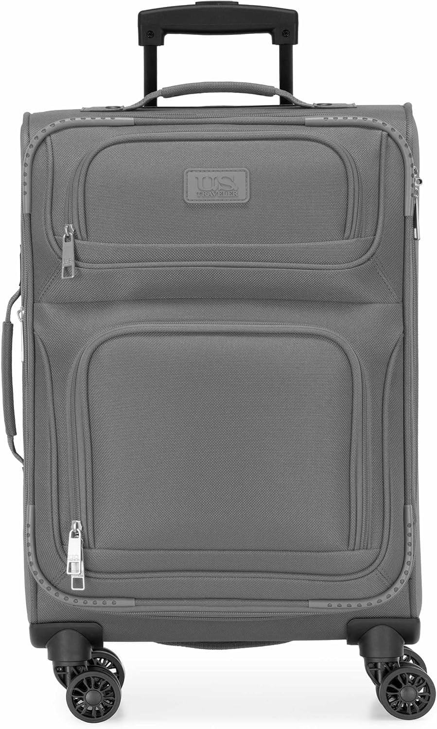 U.S. Traveler Rio Expandable Softside Carry-on - Spinner Wheels, TSA ...
