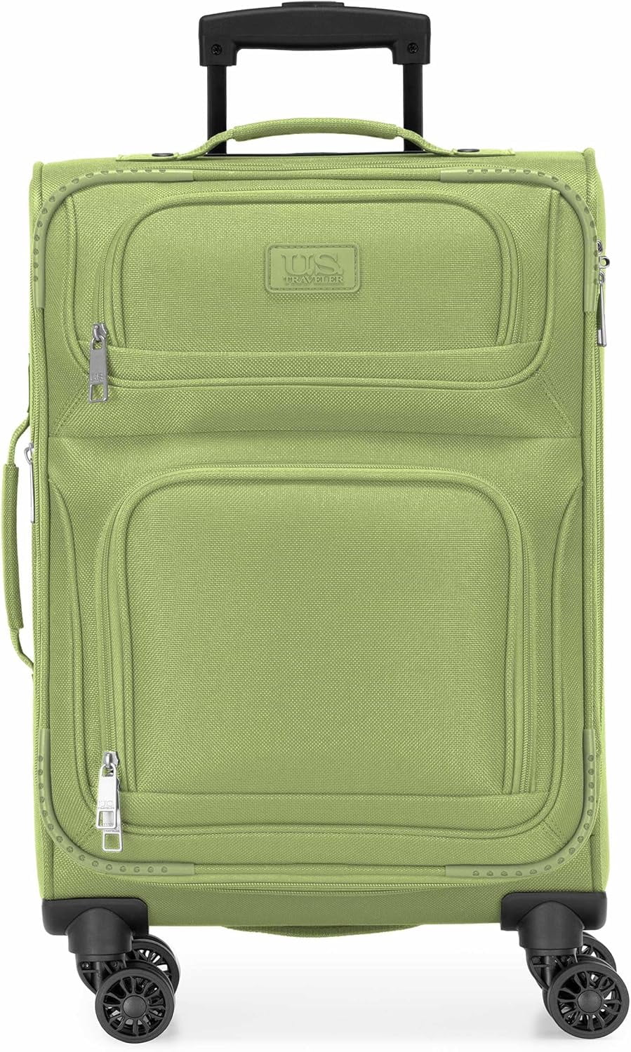 U.S. Traveler Rio Expandable Softside Carry-on - Spinner Wheels, TSA ...