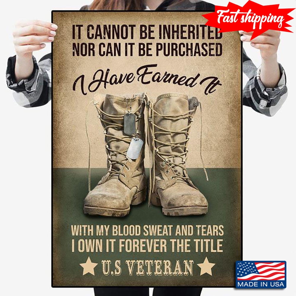 U.S Veteran It Cannot Be Inherited Nor Can It Be Purchased I Have ...