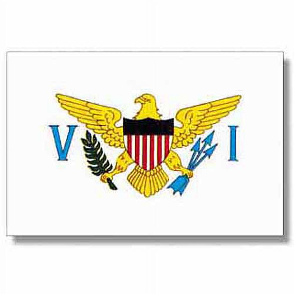 U.S. Virgin Islands Flag, 4' x 6', Nylon SolarGuard Nyl-Glo, Model ...