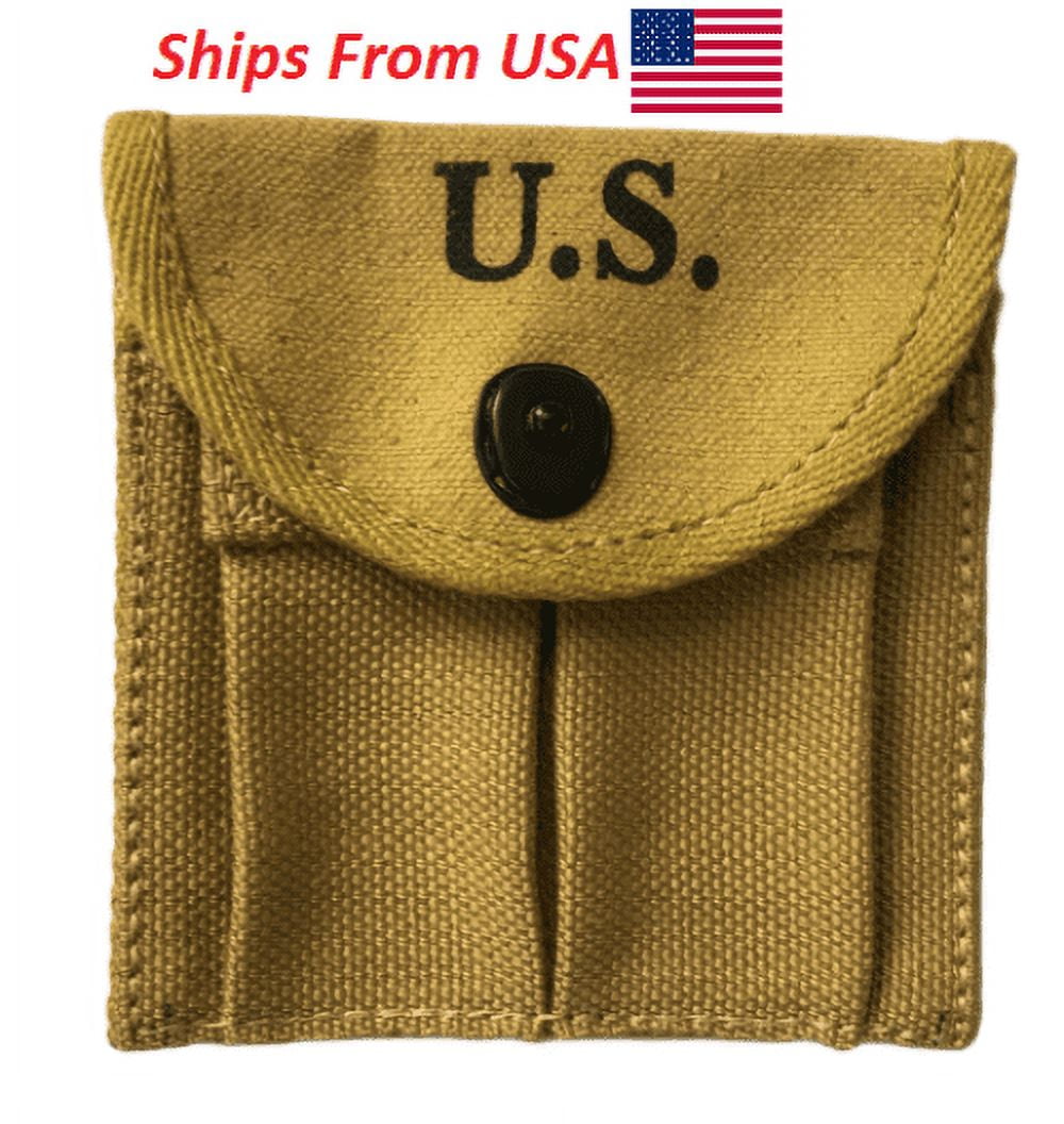 U.S WW2 M1 Carbine Pouch WWII Pouches (KHAKI) - Walmart.com