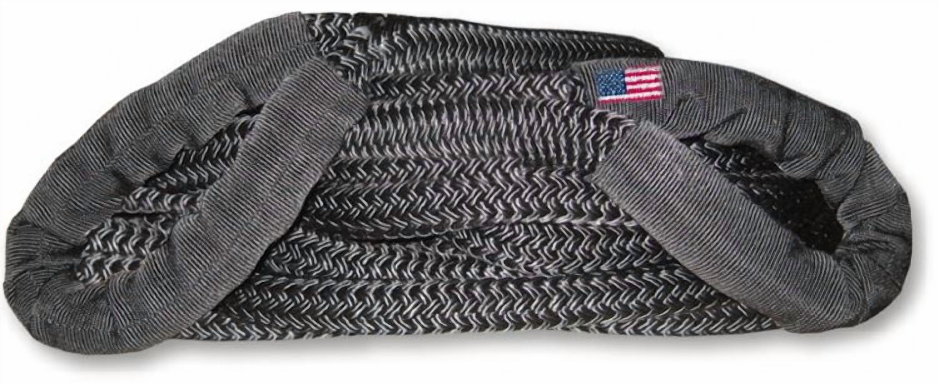 U.S. made 1 inch X 10 ft KINETIC RECOVERY ROPE (Snatch Rope) MILITARY ...