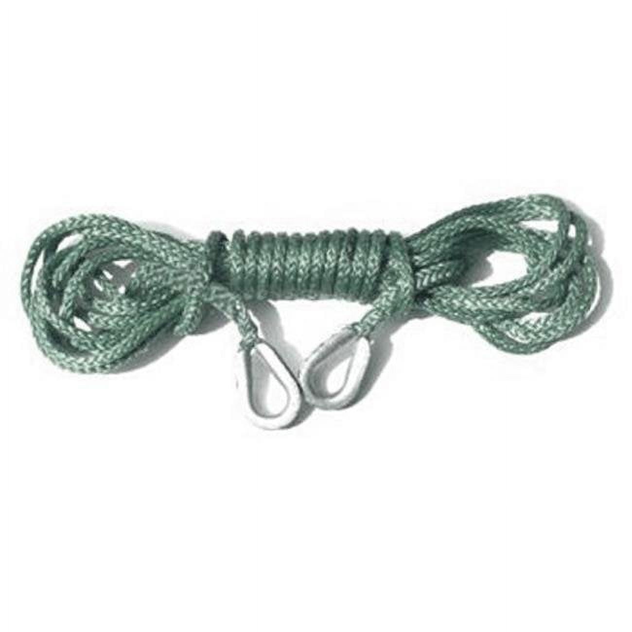 U.S. made 5/16 inch x 50 ft. AMSTEEL BLUE WINCH ROPE EXTENSION (13 ...