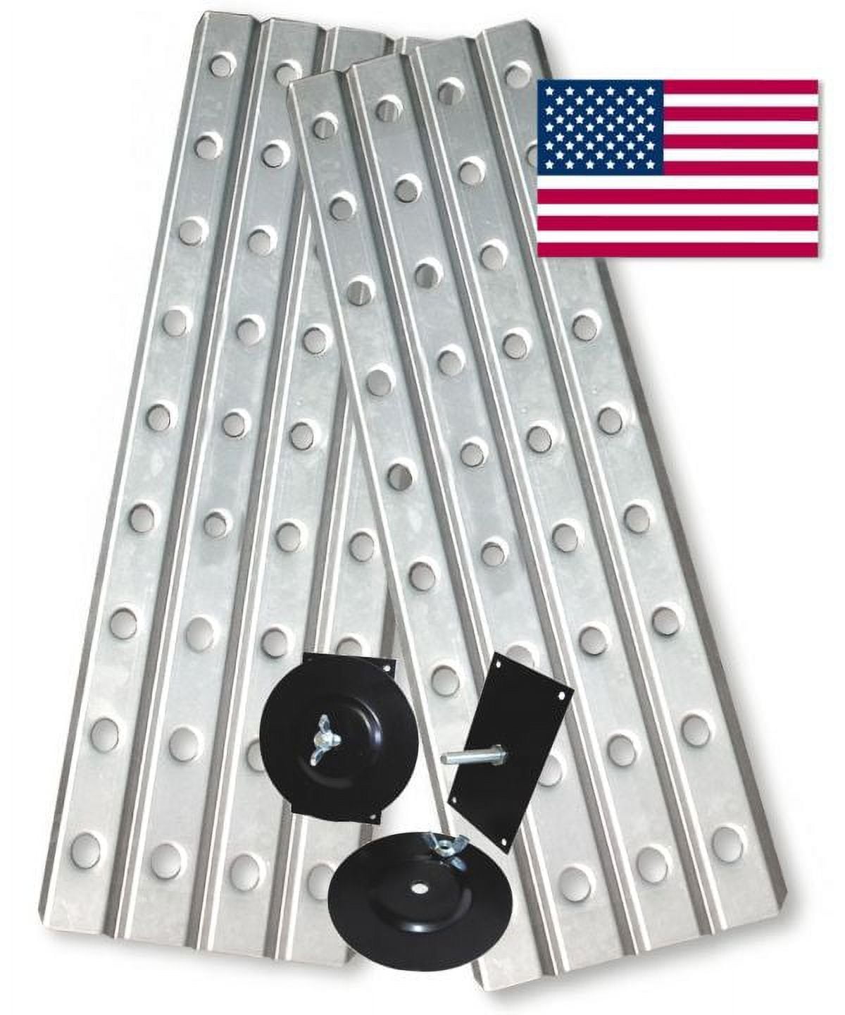 U.S. made HD SAND TRACKS - ALUMINUM 12 inch X 48 inch (Pair) with ...