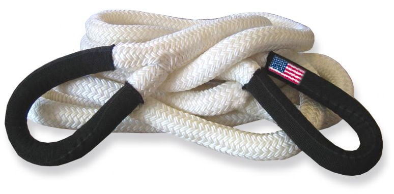 U.S. made KINETIC RECOVERY ROPE (MEGA) - 1-1/2 inch X 30 ft (Snatch ...