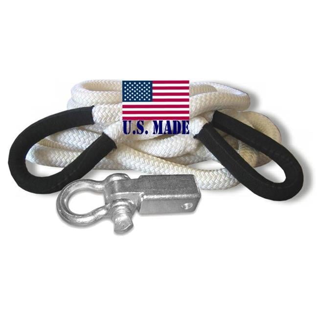 U.S. made KINETIC Snatch Rope - 1 inch X 30 ft (''The Original'') with ...