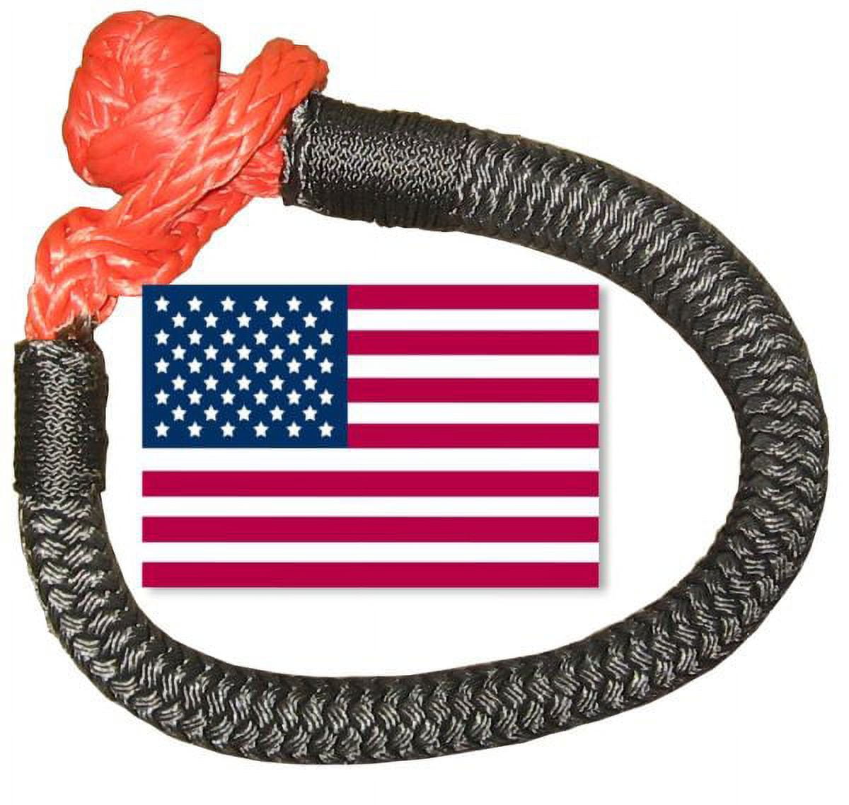 U.S. made MEGA-DUTY Soft Shackles 1/2 INCH - 70,000 lbs MBS (SINGLE ...