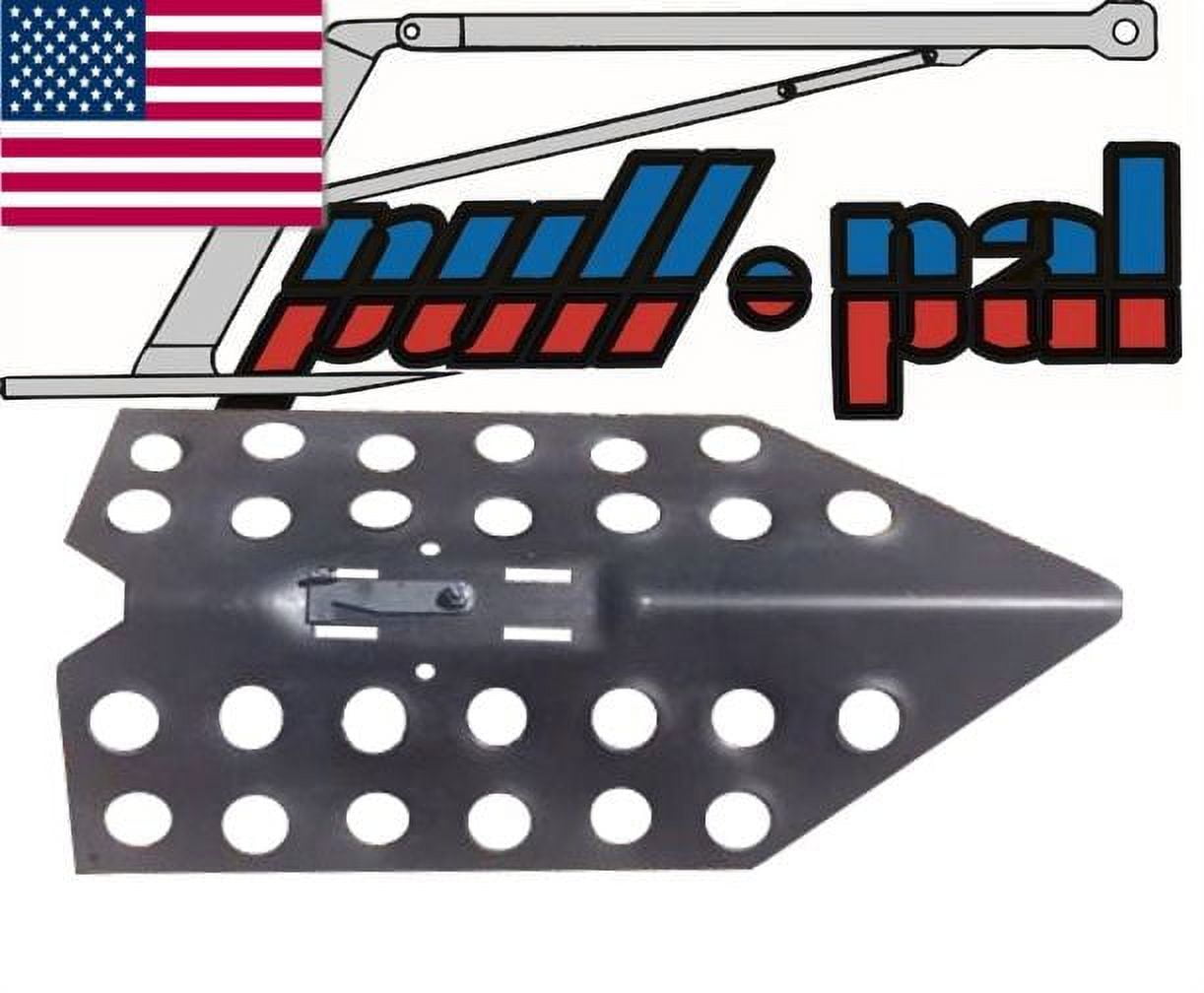 U.S. made PULL-PAL WINCH ANCHOR 11000 WITH DIMPLED SPADE & Heavy-Duty ...