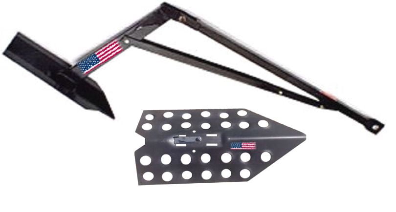 U.S. made PULL-PAL WINCH ANCHOR 6000 WITH DIMPLED SPADE & Heavy-Duty ...