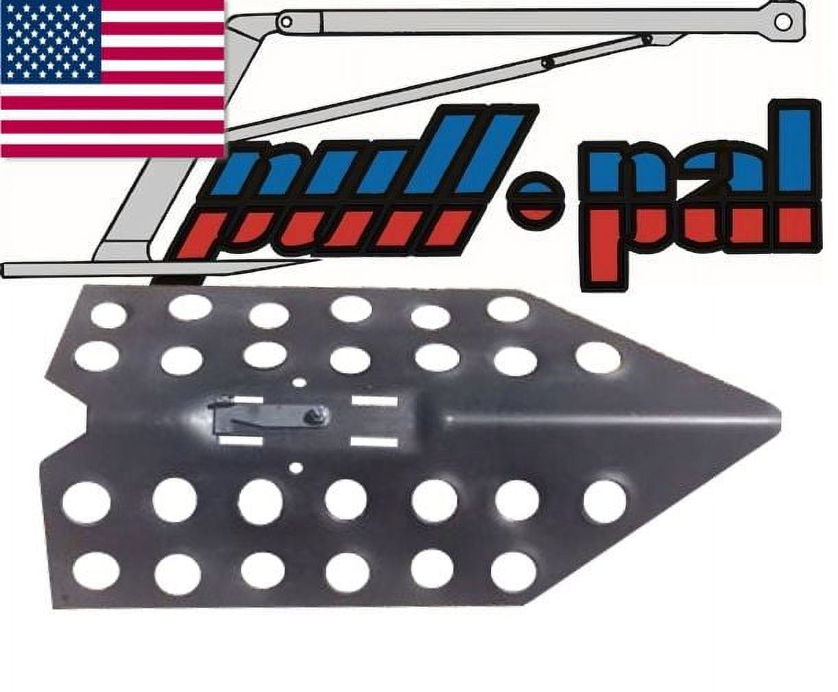 U.S. made PULL-PAL WINCH ANCHOR 14000 WITH DIMPLED SPADE & Heavy-Duty ...