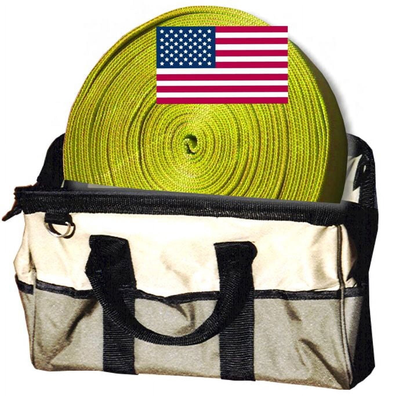 U.S. made XD SNATCH STRAP (4 inch X 30 ft) w/ HD Carry Bag (OFF-ROAD ...