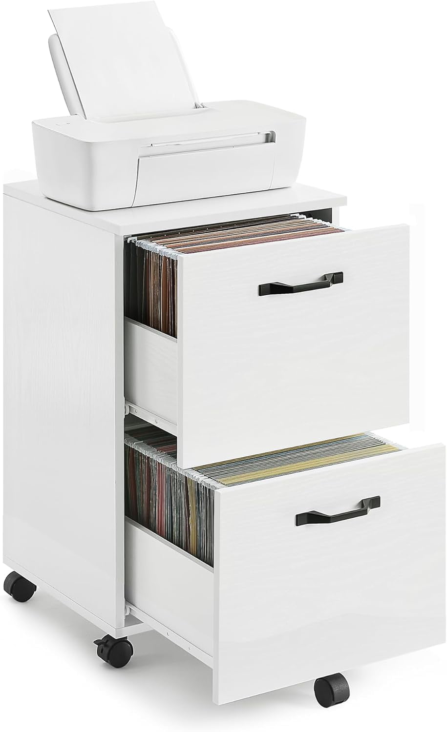 U-SHARE 2-Drawer File Cabinet, Filing Cabinet for Home Office, Small ...