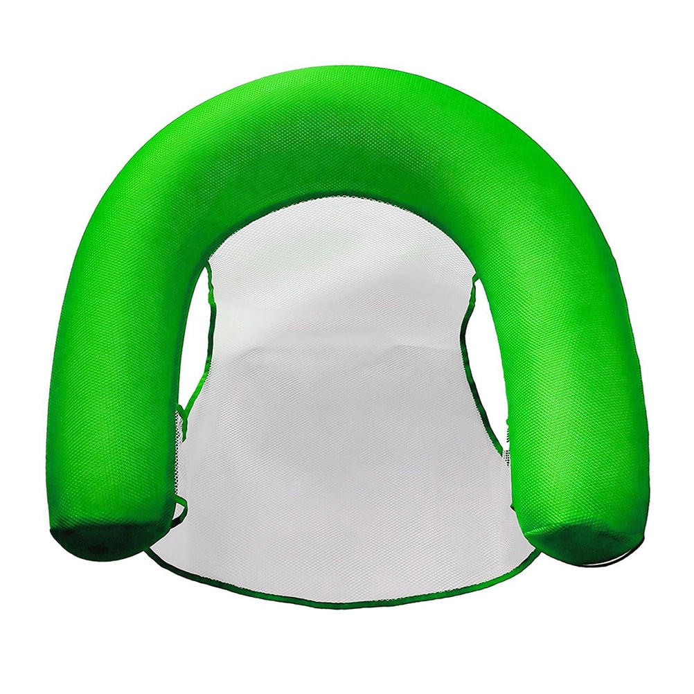U Seat Inflatable Pool Lounger with Comfortable Sling Seat Folding ... U Seat Inflatable Pool Lounger with Comfortable Sling Seat Folding ...
