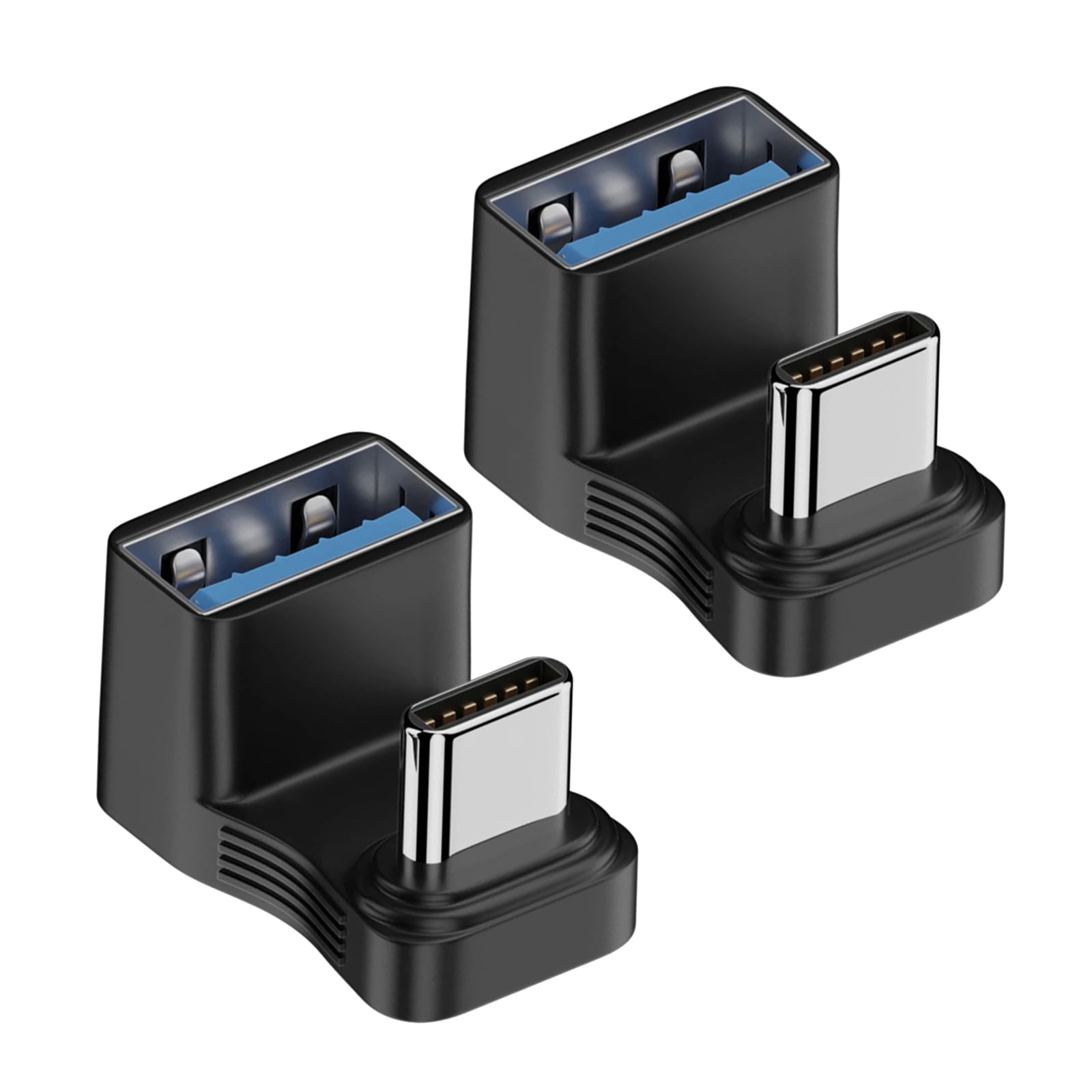U Shape 180 Degree Angled USB 3.1 Type C Male to C Female Extension ...
