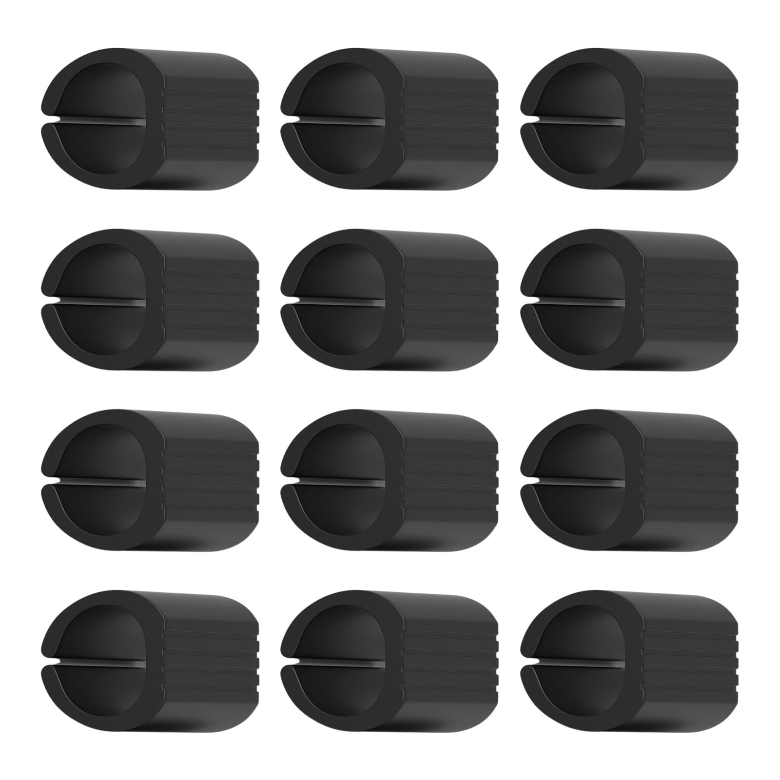 U Shape Chair Antislip Protectors 12Pcs Nonslip Plastic Floor Guards ...