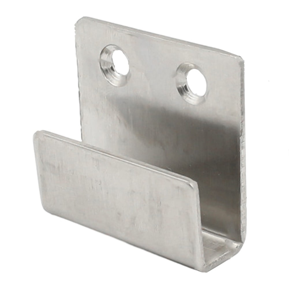 U-Shape Corner Brackets Silver Stainless Steel Hanging Hook - Walmart.com