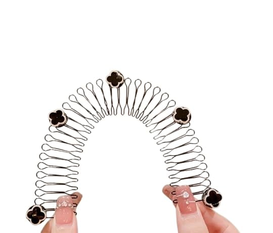 U Shape Hair Finishing Fixer CombInvisible Hair ClipHair Finishing ...