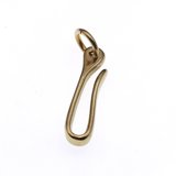 U-Shape Key Hooks Wallet Clip Holder Carring Objects Hooks, Retro Brass ...