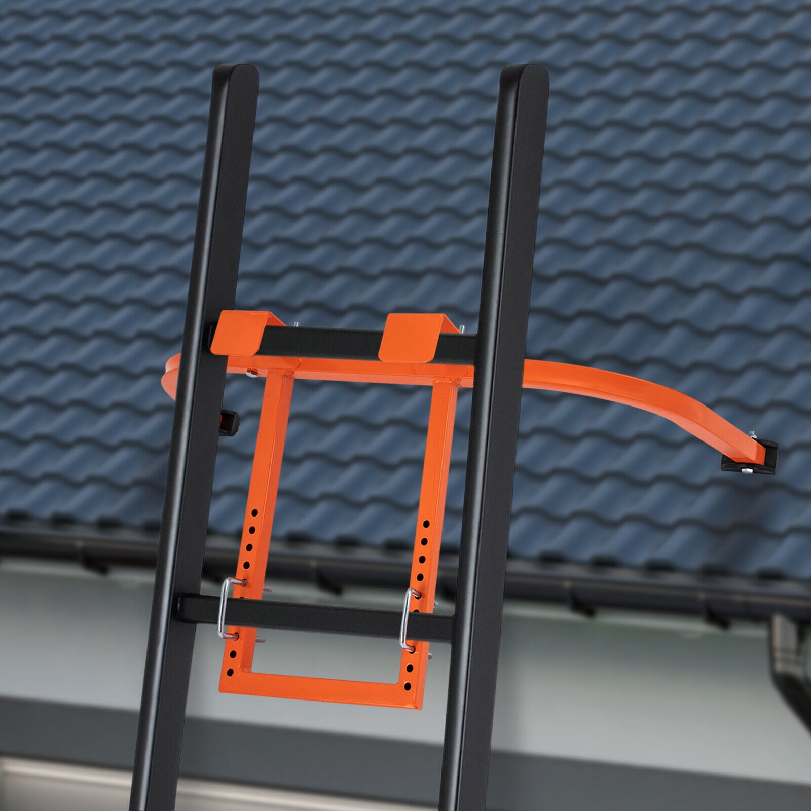 U Shape Ladder Stabilizer Standoff Wing Span/Wall Ladder Extension Roof ...