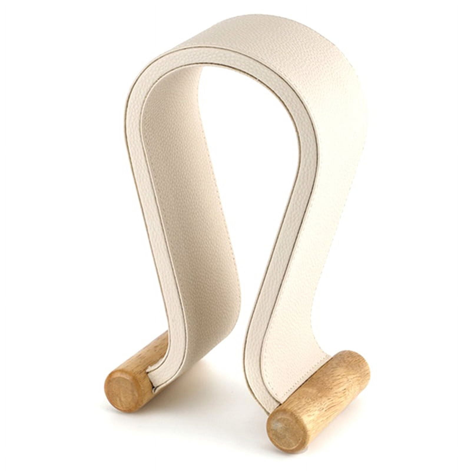 U Shape Leather Headphone Holder Tabletop Support Headset Display Stand ...