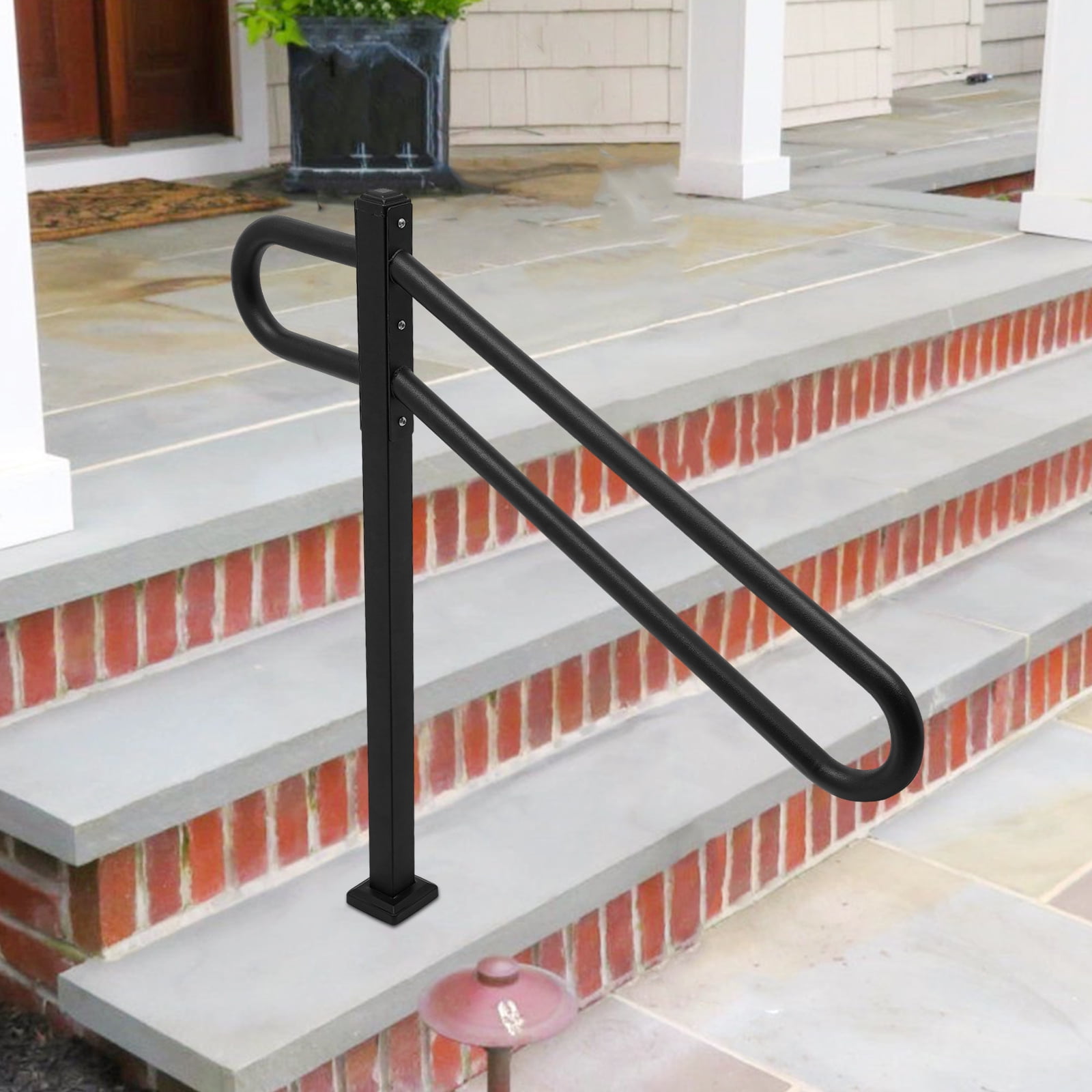 U-Shape Safety Rail, 28-inch Double Guardrail, Flexible Mounting for ...