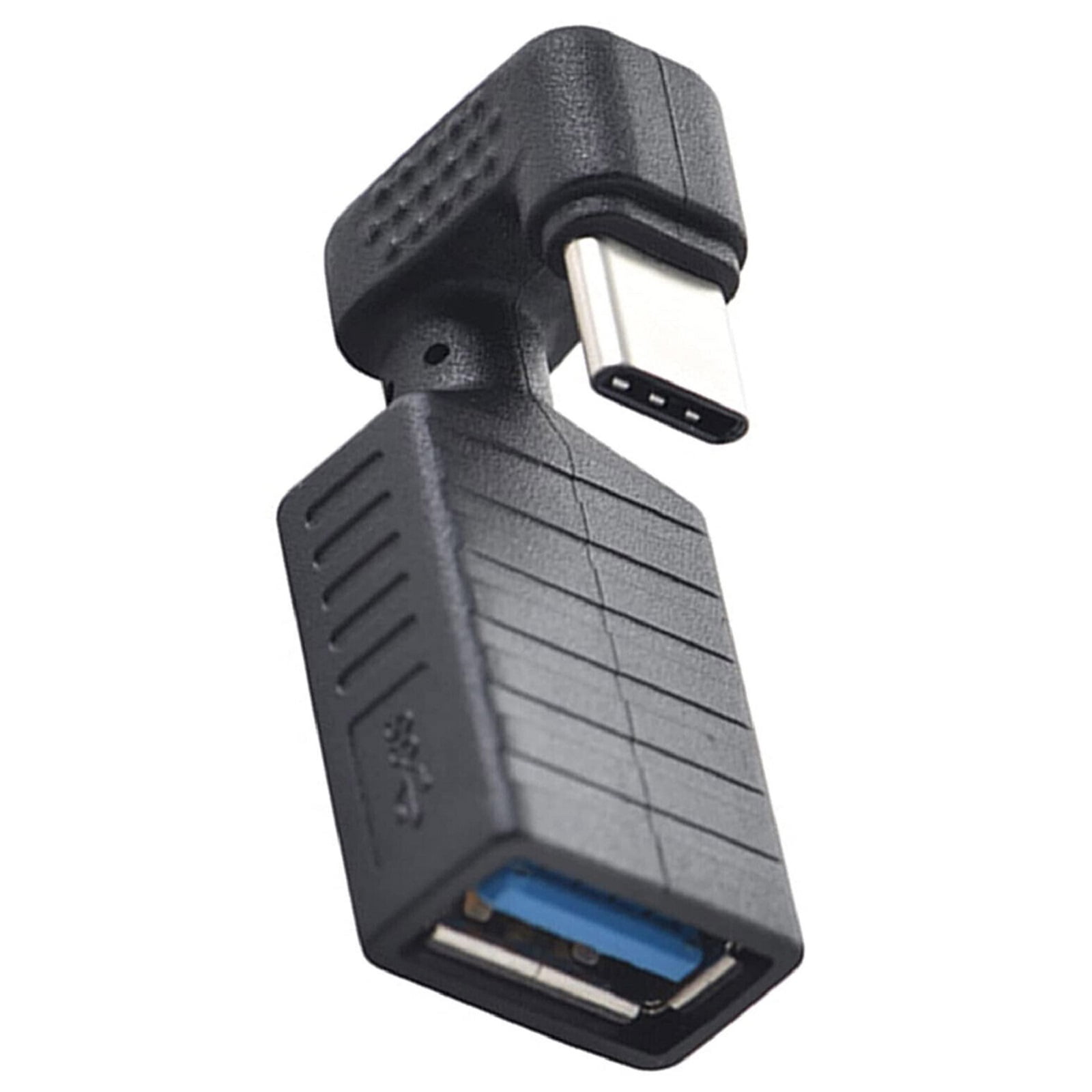 U Shape USB Type C Converter, 180 Degree Type-C Male to USB 3.0 Female ...