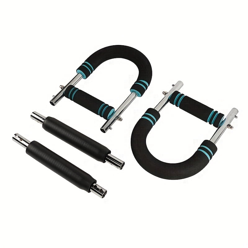 U-Shaped Arm Trainer - 44-88lb Adjustable Resistance - Chest, Shoulder & Thigh Workout ...