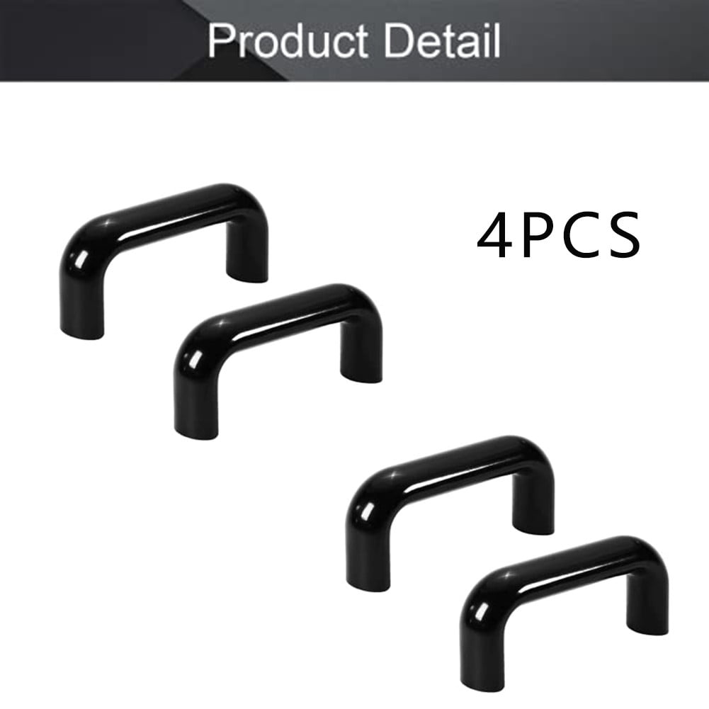 U-Shaped Bakelite Pull Handles - 4 Pack For Cabinets & Machines ...