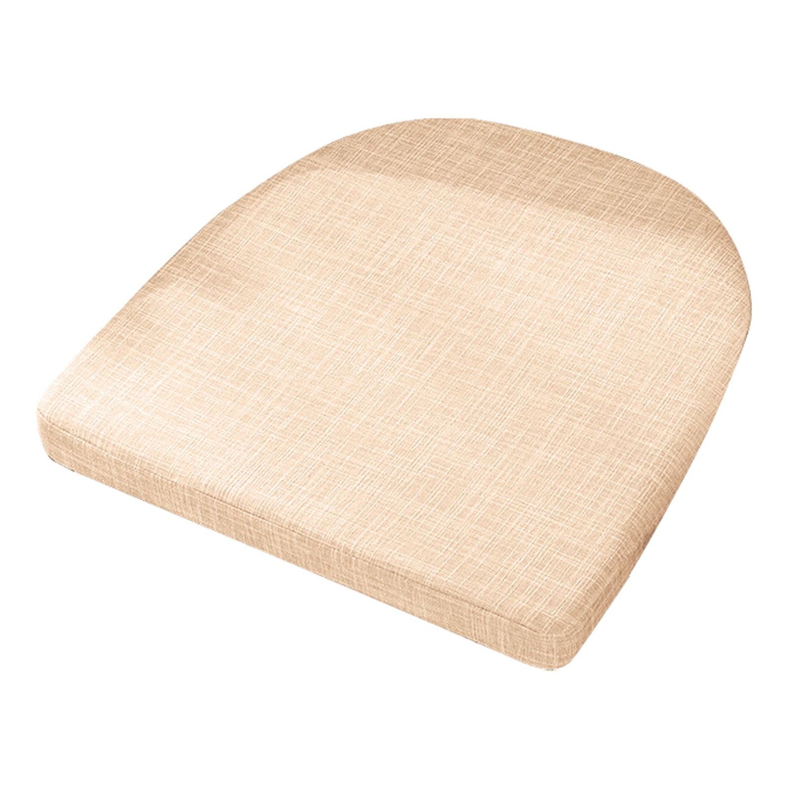 U-Shaped Chair Cushions for Dining Chairs - 16" Woven Fabric Seat Pads ...