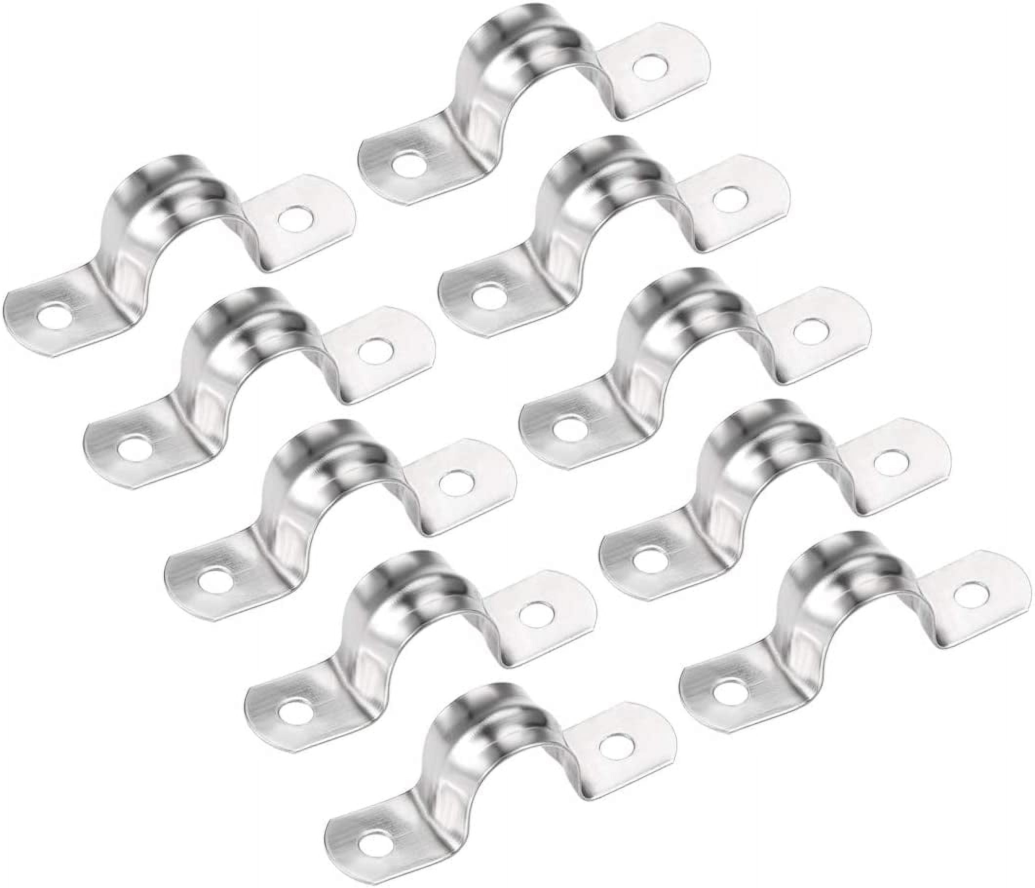 U Shaped Conduit Clamp Saddle Strap Tube Pipe Clip Stainless Steel M14 ...