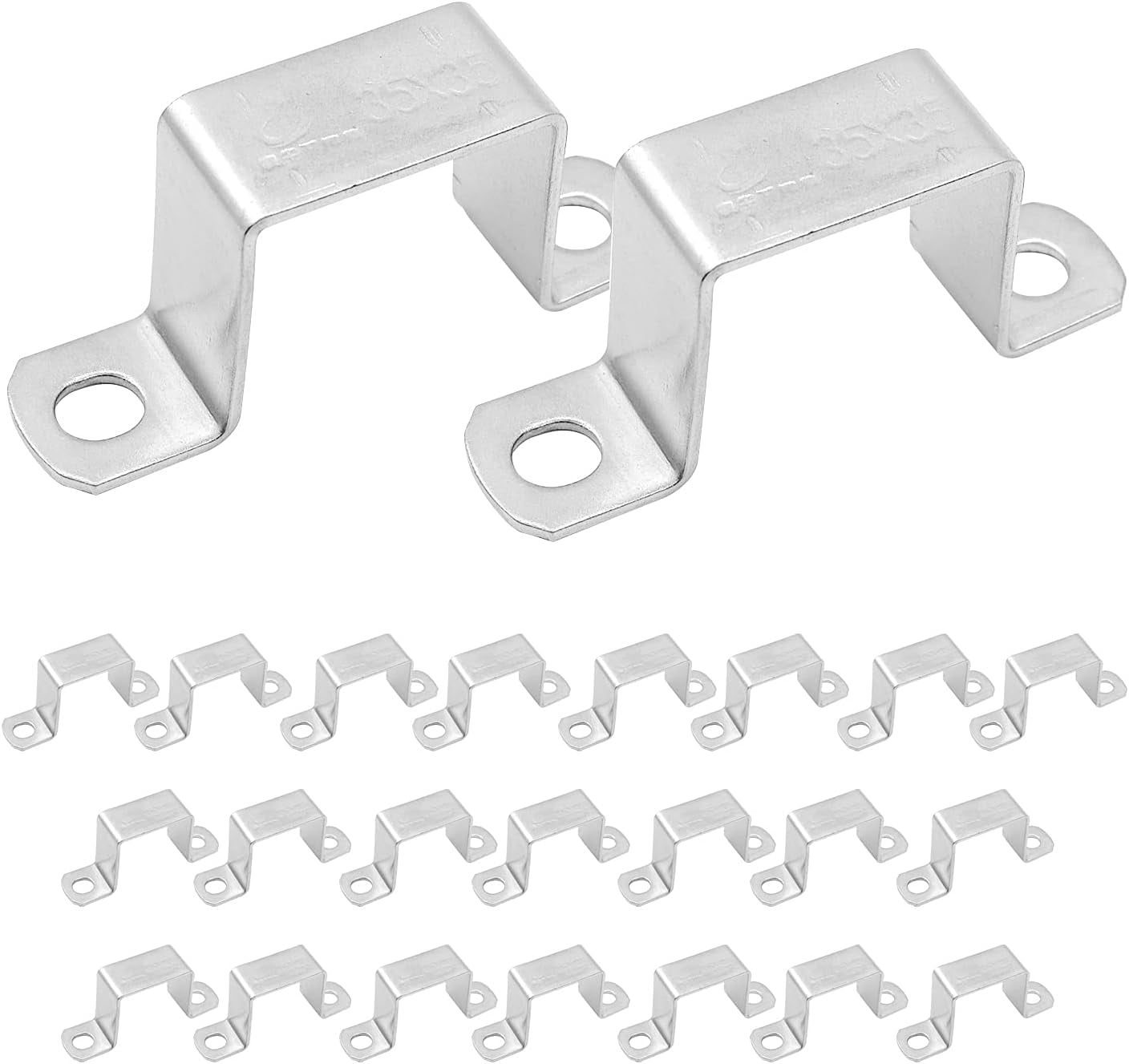 U Shaped Connector Bracket,24 PCS Heavy Duty Bar Security Holder ...