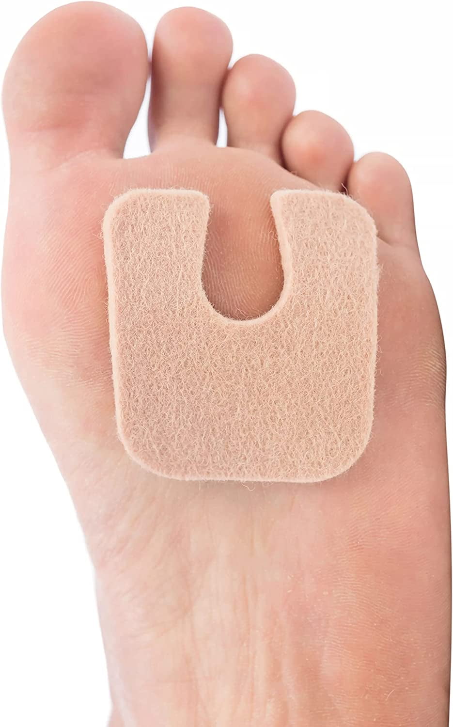 U-Shaped Felt Pads,Protect Calluses from Rubbing on Shoes,Reduce Foot ...