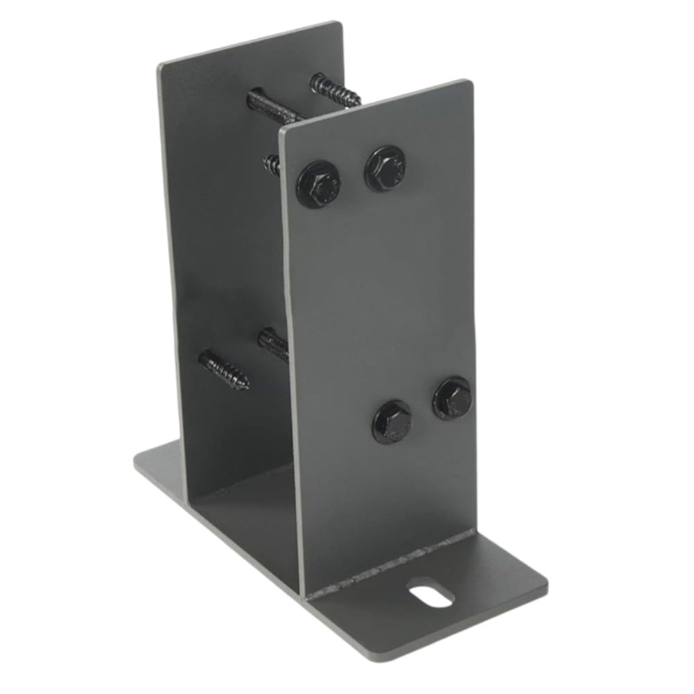 U-Shaped Fence Post Holder Bracket For Deck Railings Gazebos Support ...