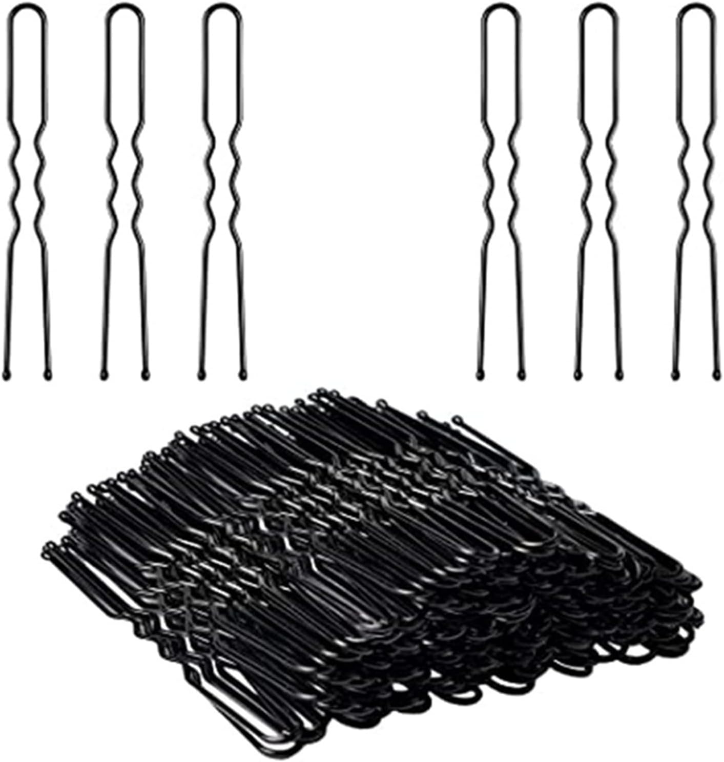 U Shaped Hair Pins, 100 Pcs 2.4Inches Ladies Hair Bun HairPin, Hair ...