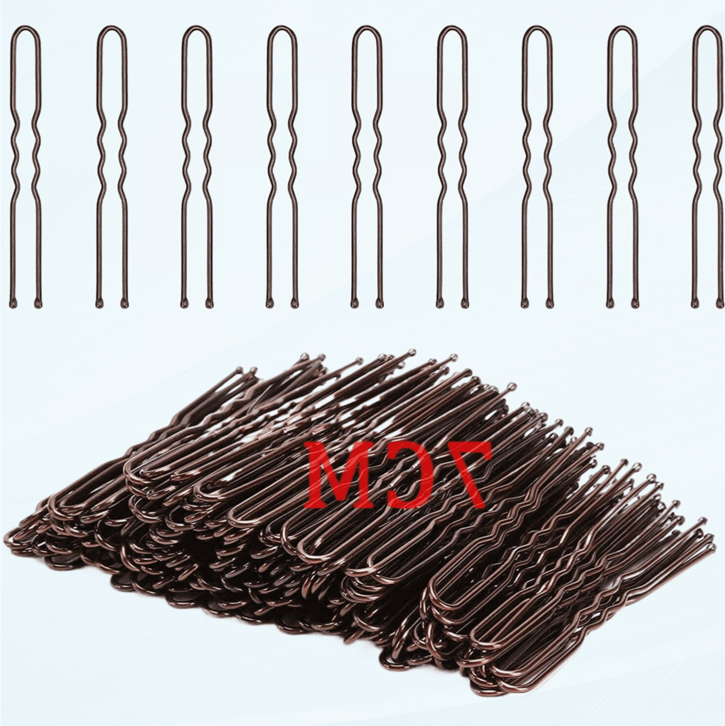 U Shaped Hair Pins, 50 Count of Buns Pins for Women Girls, Updos Ballet ...