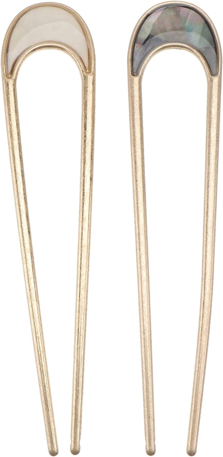 U- Shaped Hairpin Retro Alloy Hairpin Simple Hairpin Hair Chopsticks ...