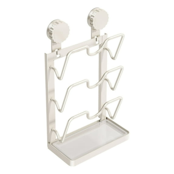 U-Shaped Kitchen Lid Organizer Rack with Removable Tray Countertop ...