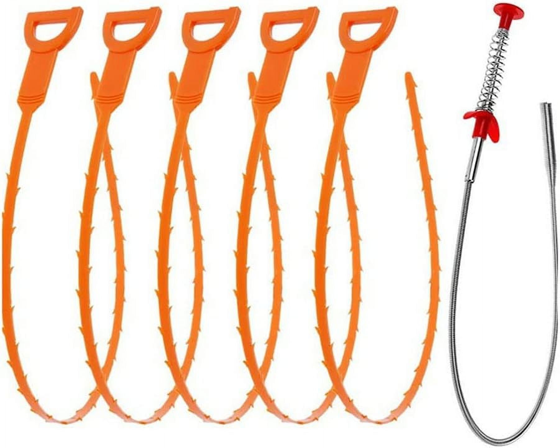 U-Shaped Kitchen Pipe Drain Hook, 6pcs Hair Drain Clog Sink Drain Clog ...